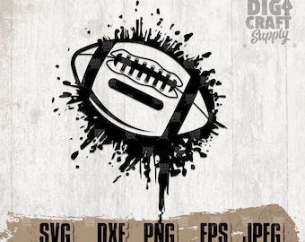 Splatter Football PNG /football Mascot PNG / Mascot Design/ - Etsy