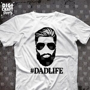 Beard Dad Svg, Dad Life Svg, Beardman Svg, Dad Shirt Svg, Gift for Dad ...