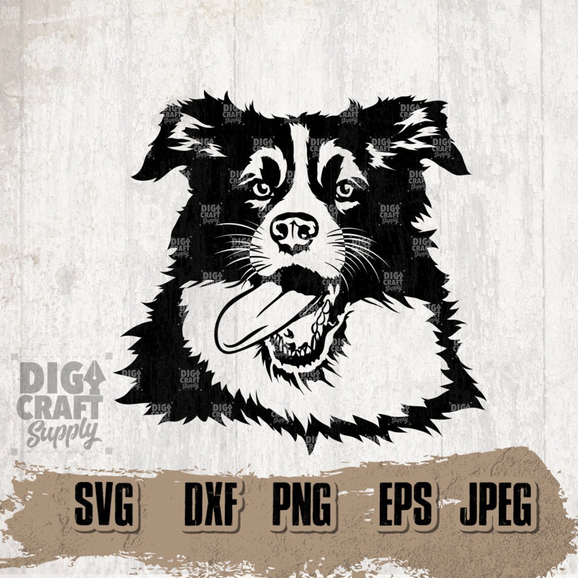 Border Collie Svg Collie Svg Collie Clipart Collie Cutfile - Etsy
