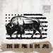 US Bison Svg, Wild Animal Clipart, Bull Stencil, Western Shirt Png ...