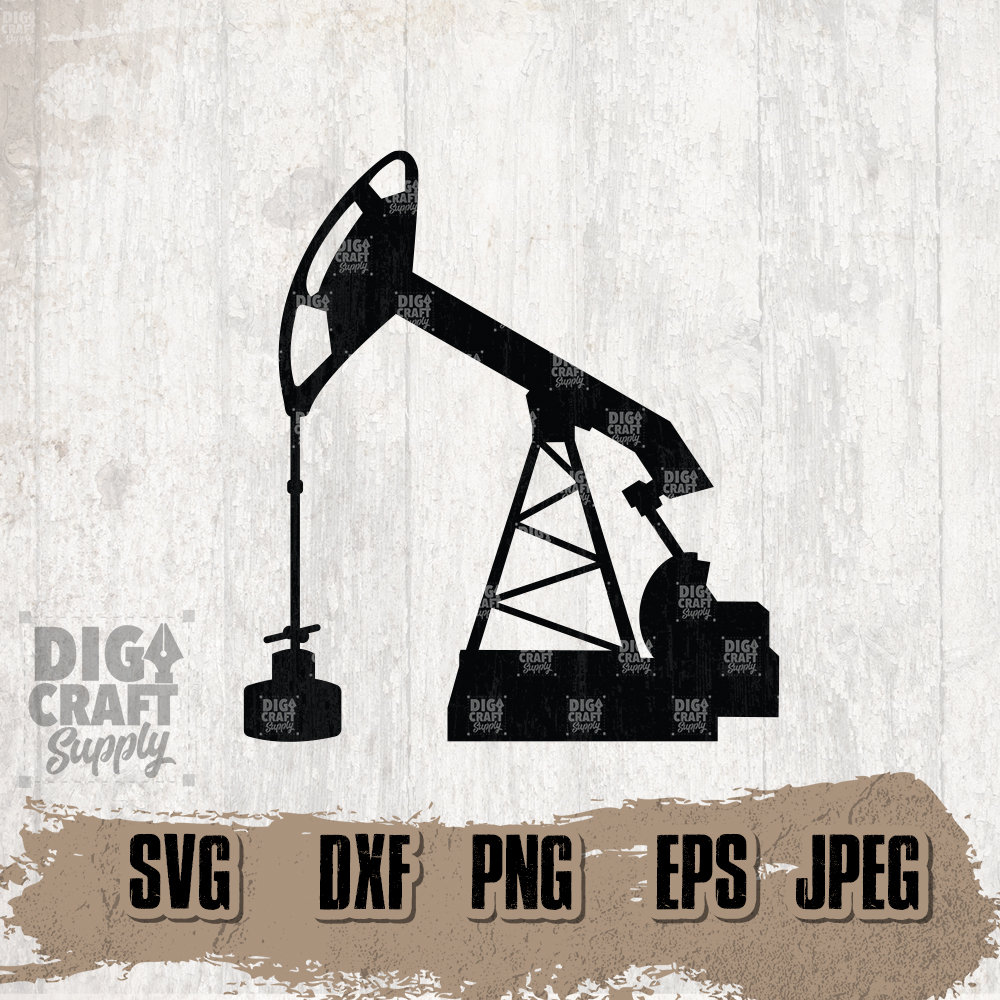 Oil Rig Svg 2 Oil Rig Png Oil Rig Clipart Oil Rig Cutfile - Etsy