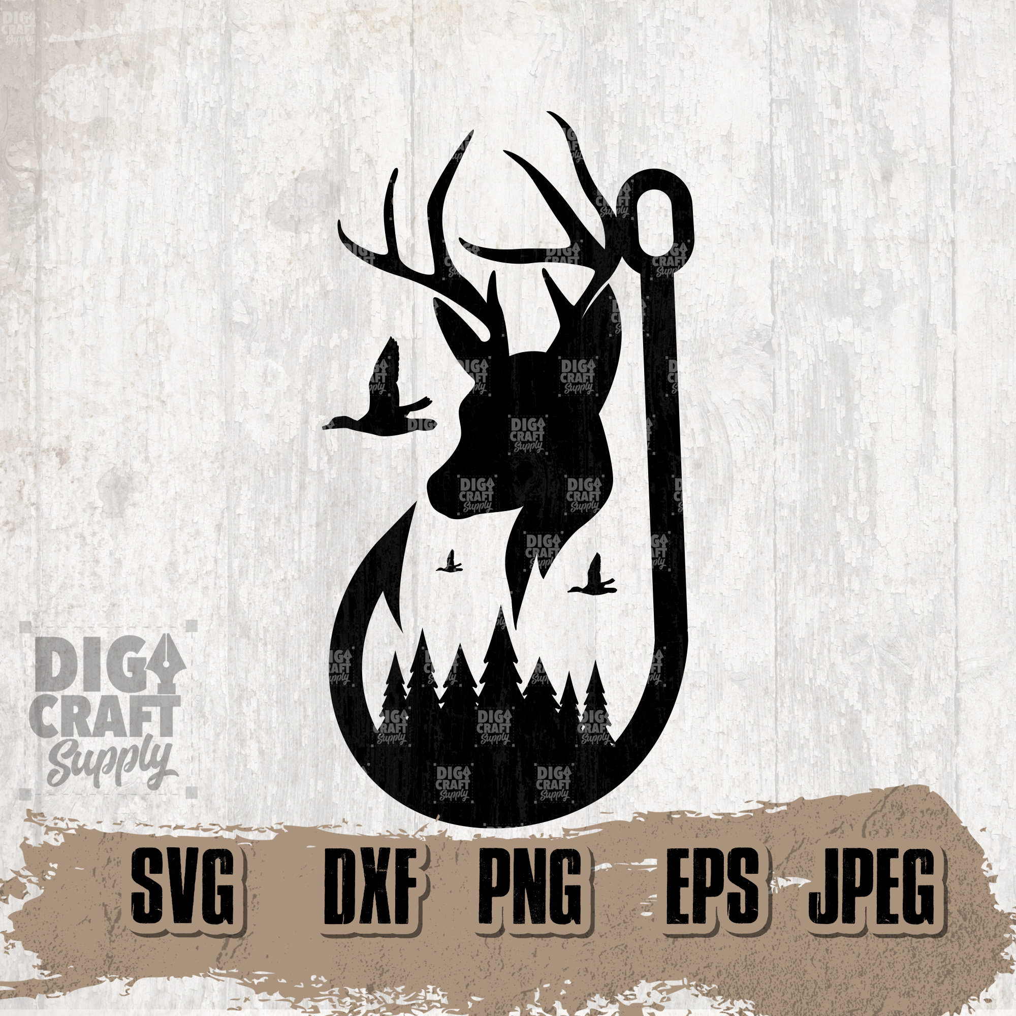 Hunting 3 Digital Download Hunting Svg Hunting Outdoor Svg | Etsy