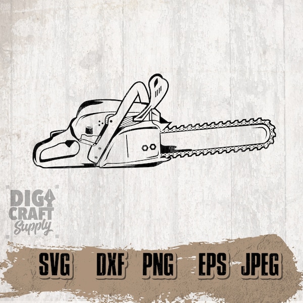 Chainsaw Svg - Etsy