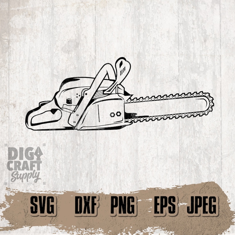 Chainsaw Svg - Etsy