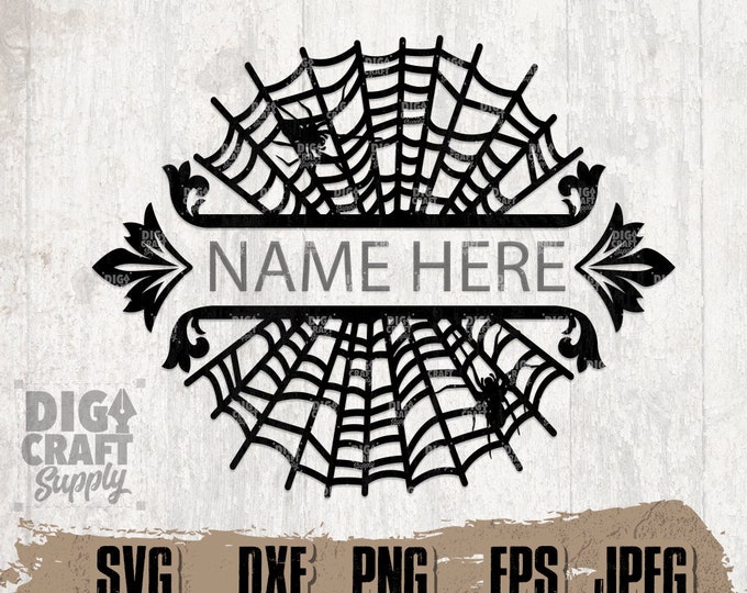 Spider Web Svg - Etsy Canada