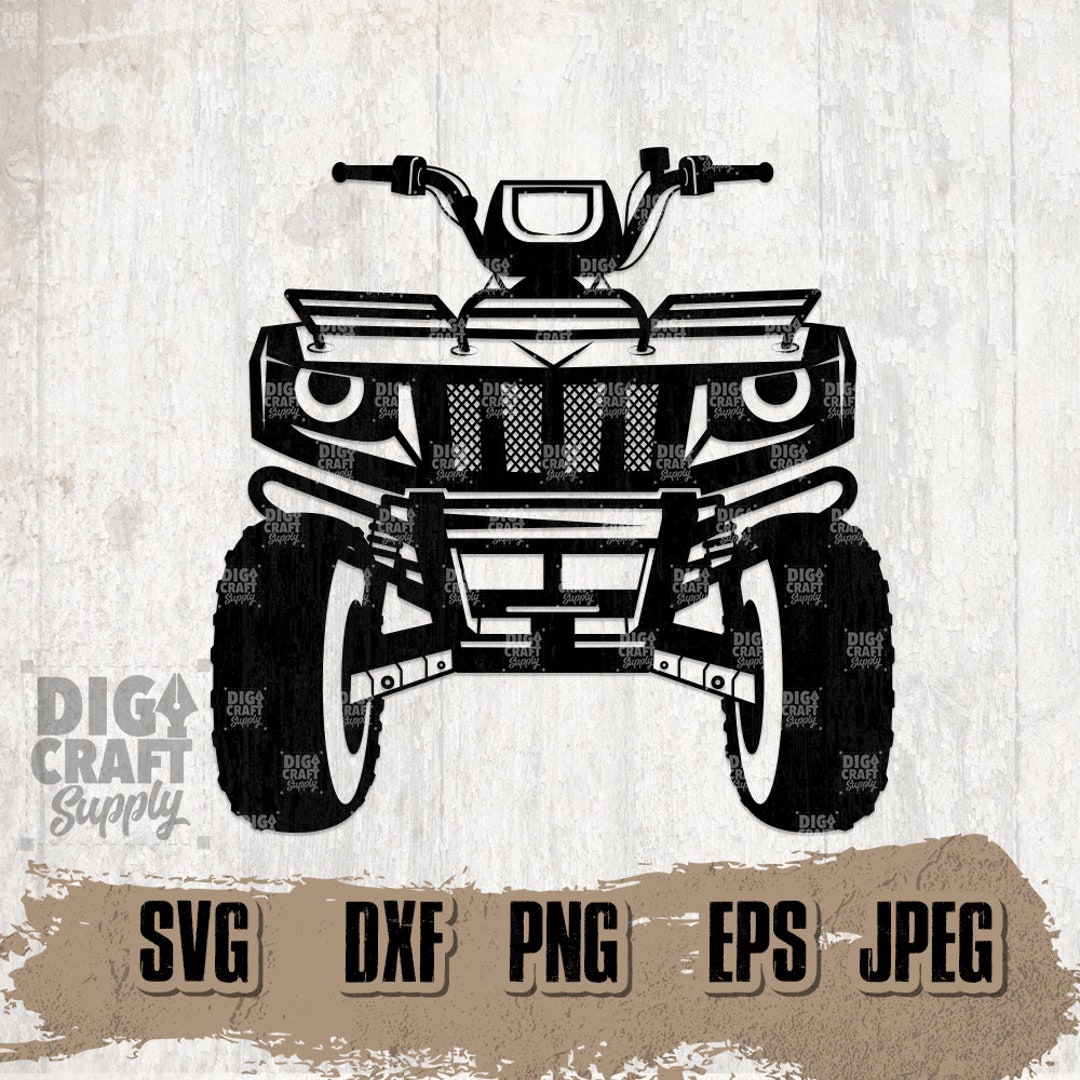 Atv #8 Digital Downloads, Atv Svg, Mud Ride Svg, Atv Clipart, Atv Cut ...