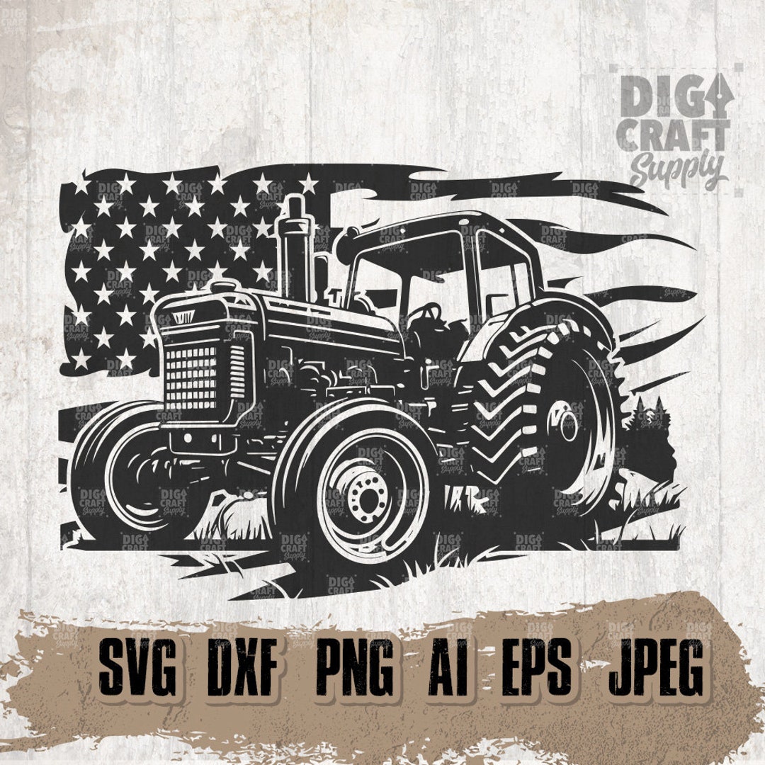 US Tractor Svg, Farmer Dad Gift Idea, Farmlife Shirt Png, Farm Life ...