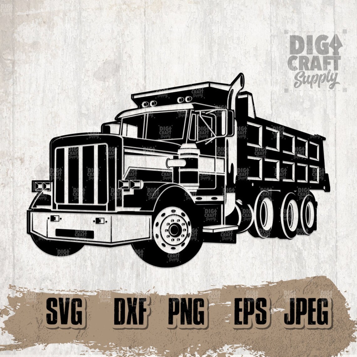 Dump Truck Svg Dump Truck Clipart Dump Truck Cutfile - Etsy