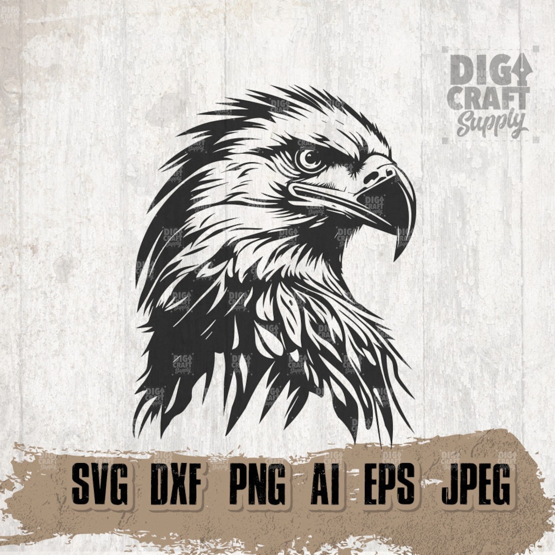 Ealge Svg, Flying Animal Cutfile, Big Bird Stencil, Wild Life Shirt Png ...