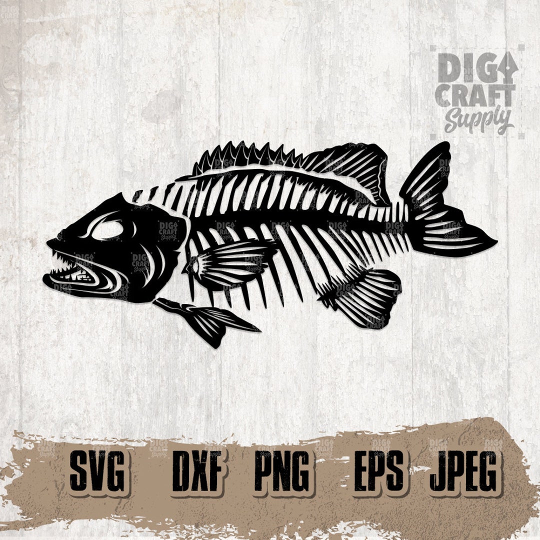 Fishbone Svg, Fishbone Clipart, Fishbone Cutifle, Fishbone Png ...