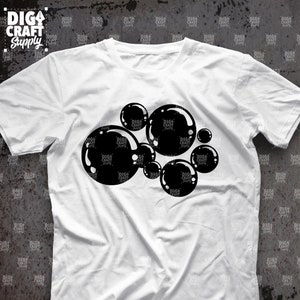 5 Bubbles Svg, Bubble Bundle Svg, Buddles Png, Bubbles Cutfile, Bubbles ...