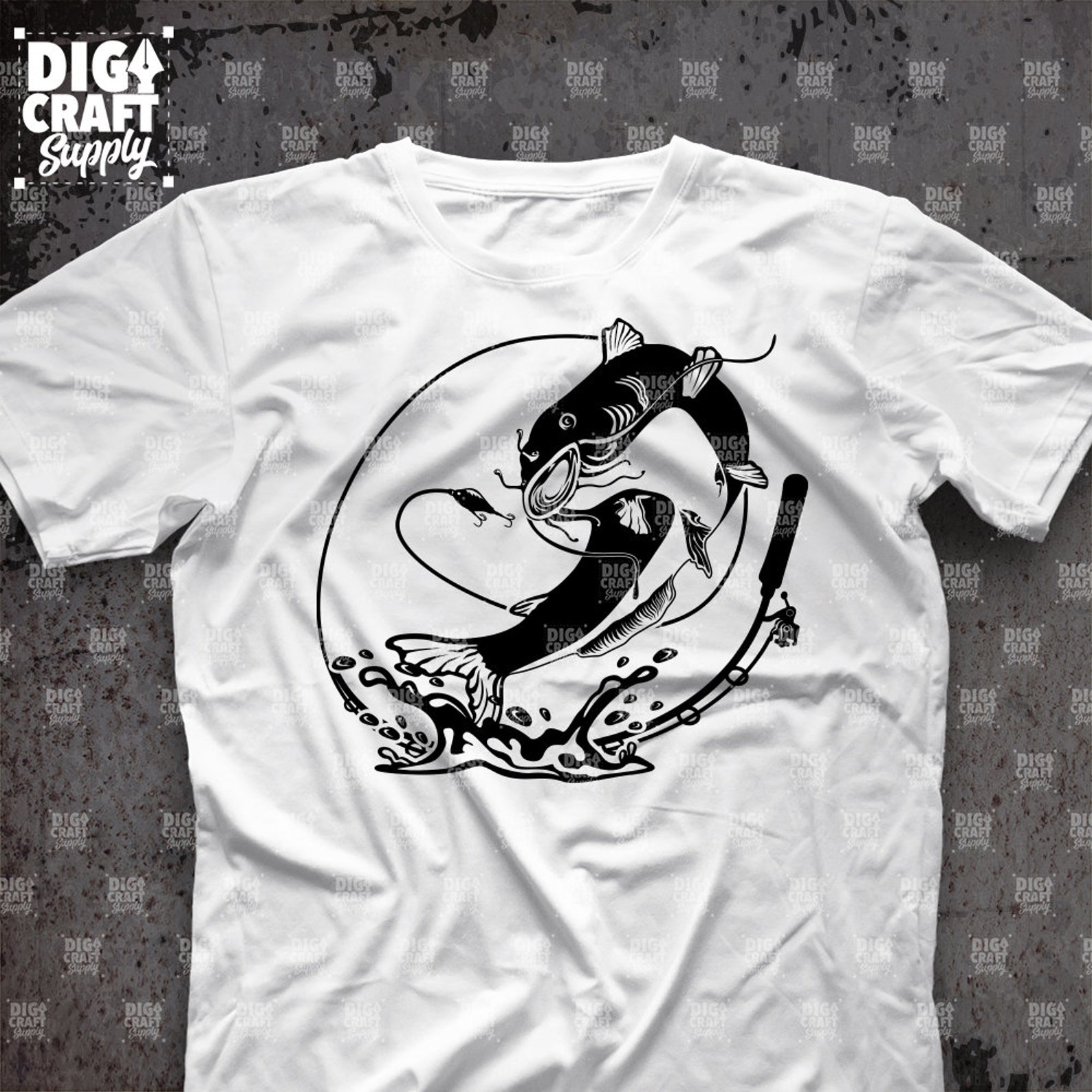 Cat Fishing Svg Cat Fishing Png Cat Fish Svg Cat Fish - Etsy