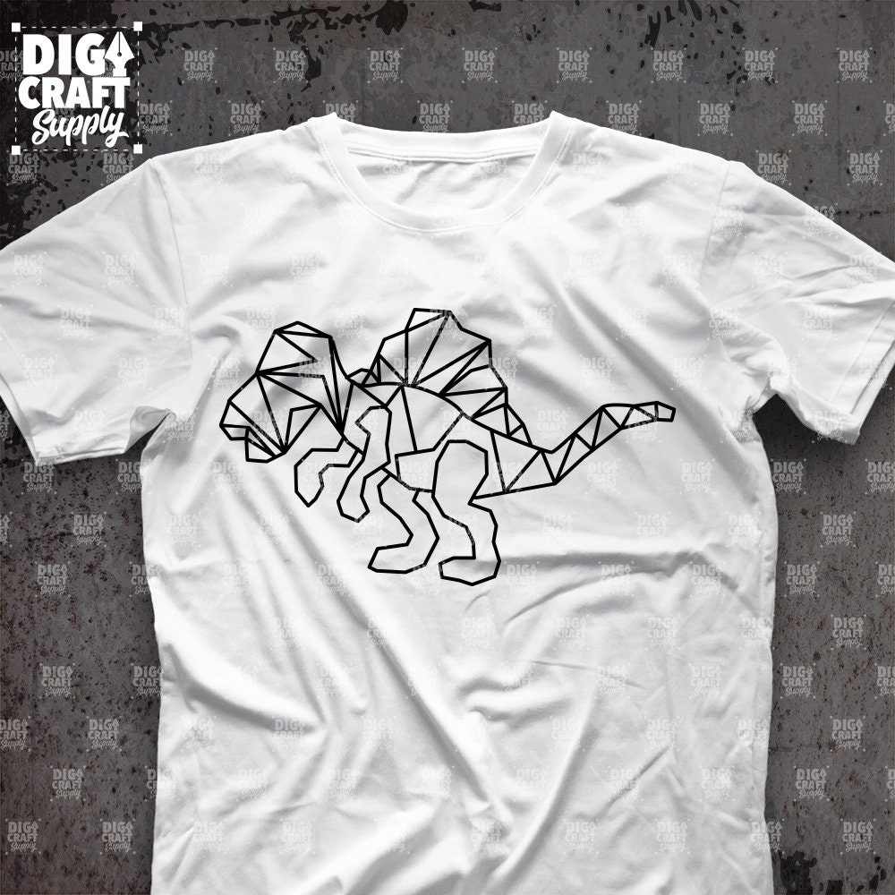6 Geometric Dinosaur Svg, Dino Svg, Dinosaur Svg, Dino Png, Dinosaur ...