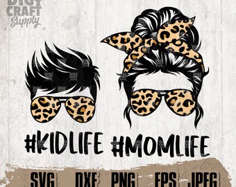Mom Life Leopard - Etsy