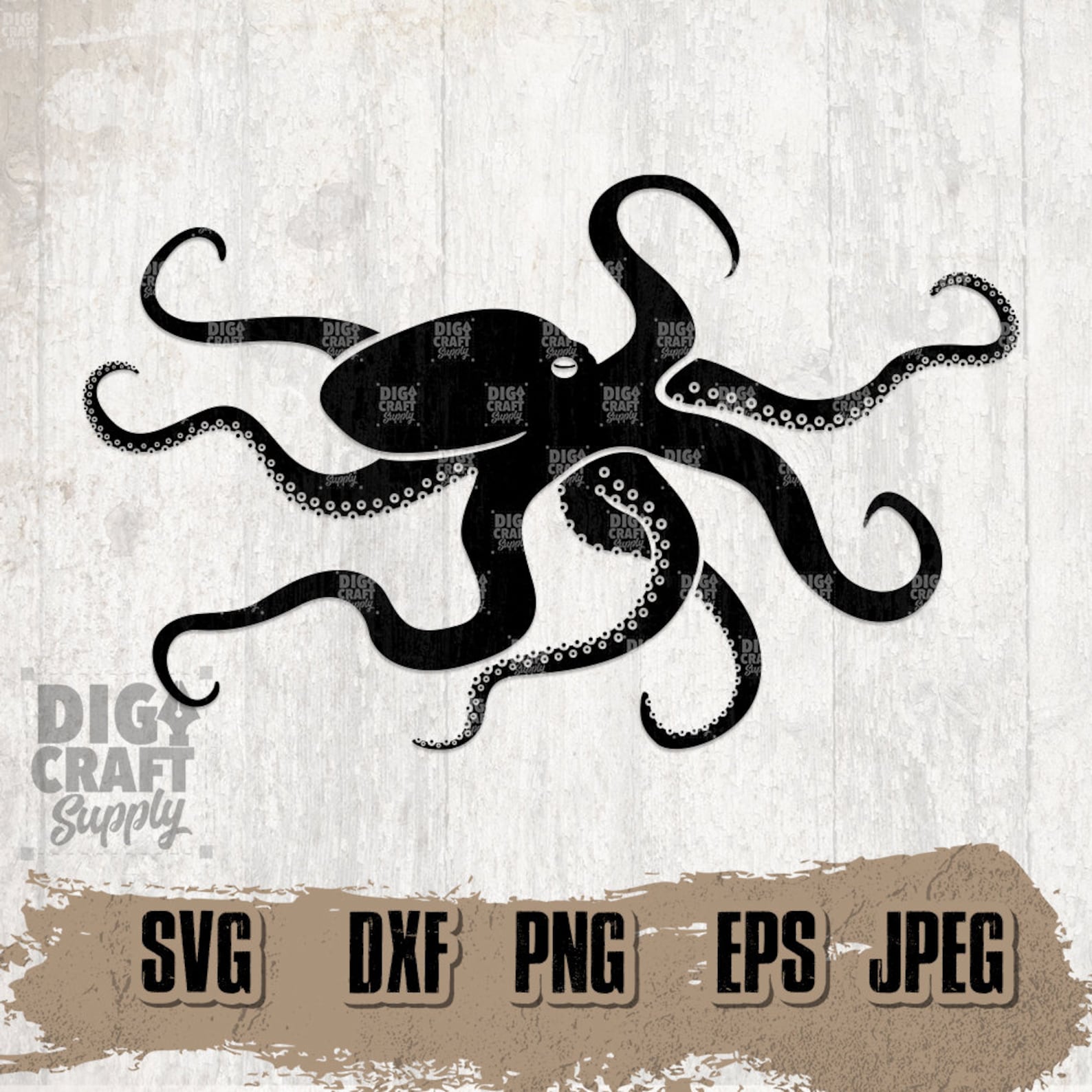 Octopus Svg Octopus Png Octopus Clipart Octopus Cutfile - Etsy