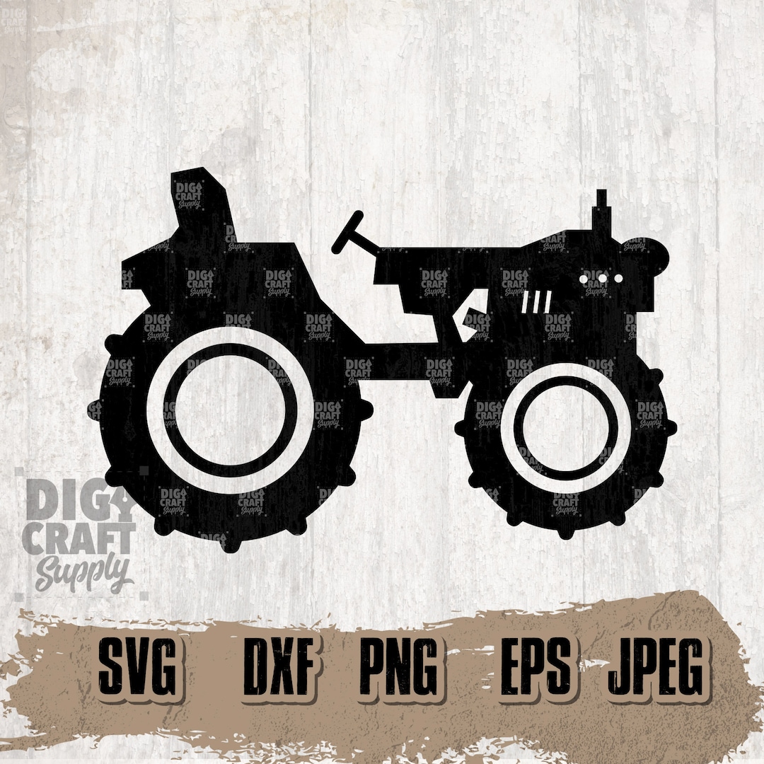 Tractor Digital Downloads, Tractor Svg, Tractor Clipart, Tractor Png ...