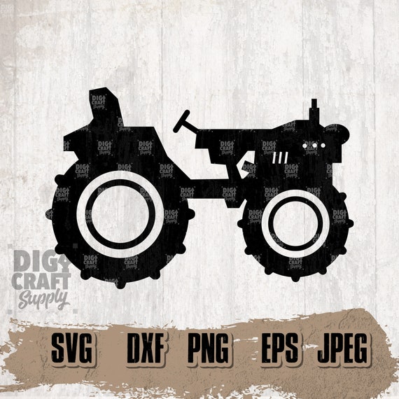 Tractor Digital Downloads Tractor Svg Tractor Clipart - Etsy