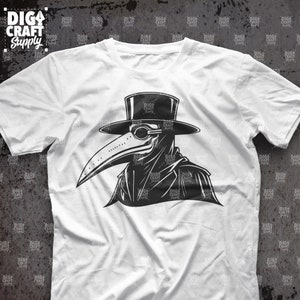 Plague Doctor Svg, Halloween Shirt Png, Ritual Cutfile, Deadly Tribute ...