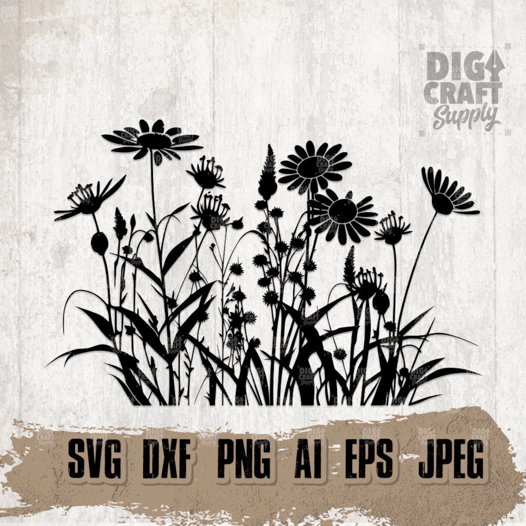 Wildflower Svg, Flower Set Clipart, Florist Mom Shirt Png, Floral ...