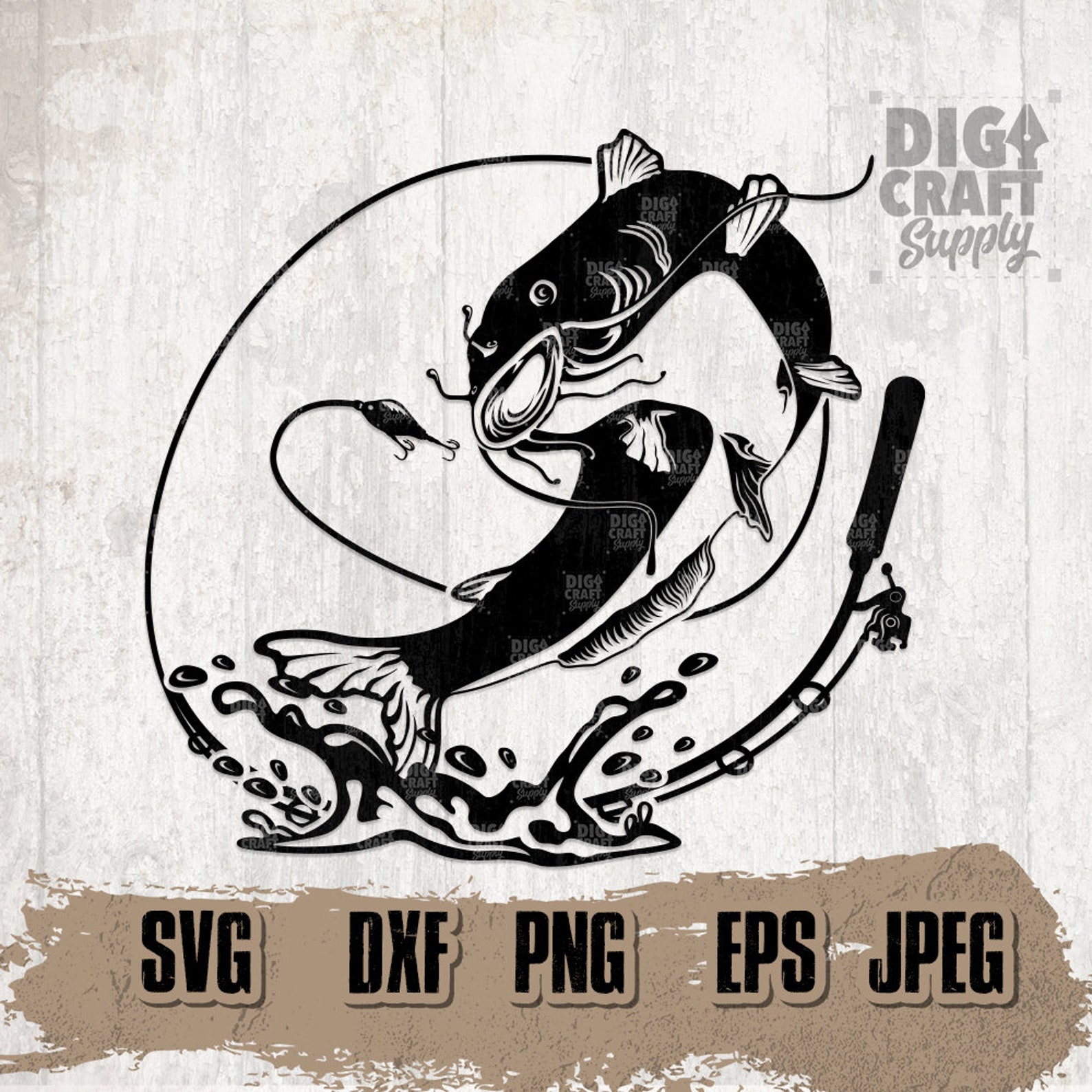 Cat Fishing Svg Cat Fishing Png Cat Fish Svg Cat Fish - Etsy