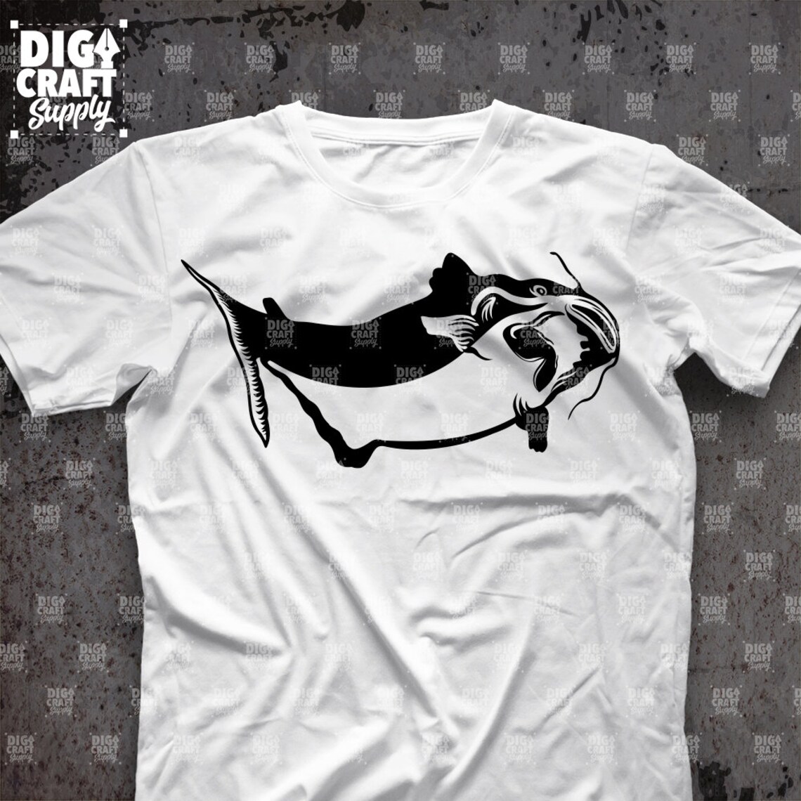 Cat Fish SVG Bundle Cat Fish Clipart Cat Fish Cutfile Cat | Etsy