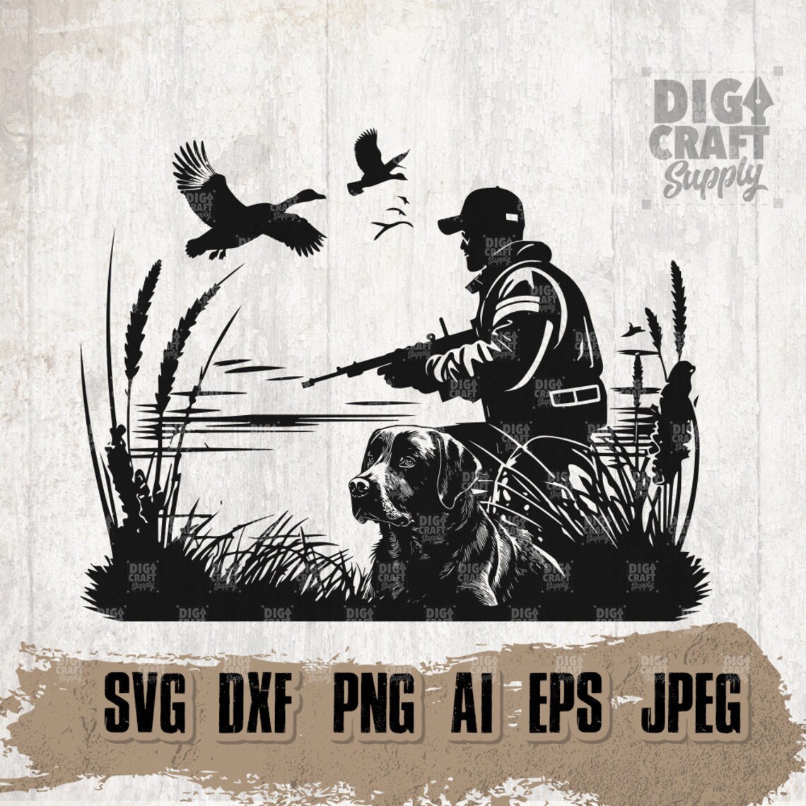 Duck Hunting Svg Hunter Dad Clipart Waterfowl Cutfile - Etsy