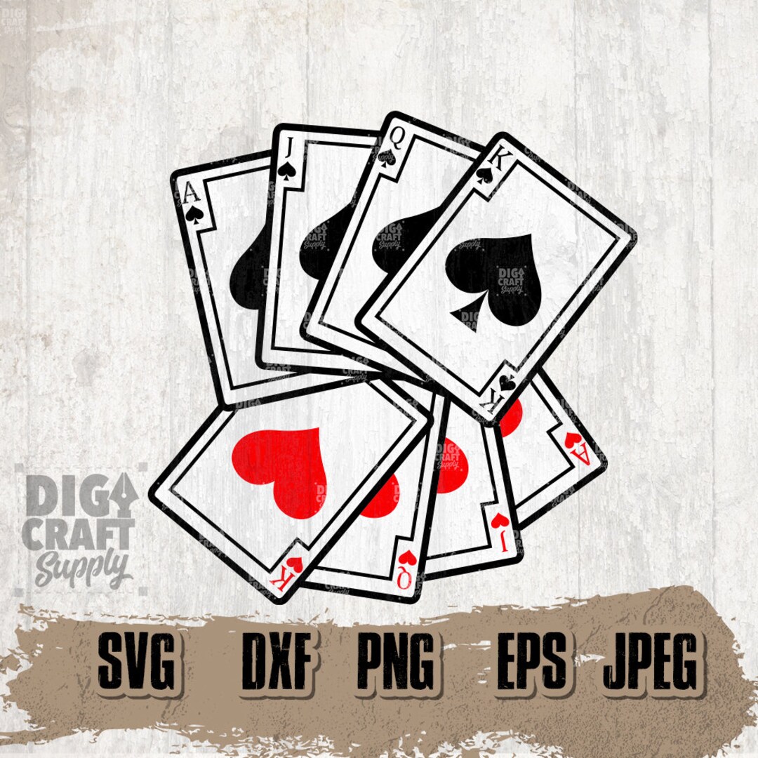 Playing Cards Svg 2, Card Deck Svg, Cards Svg, Magician Svg ...
