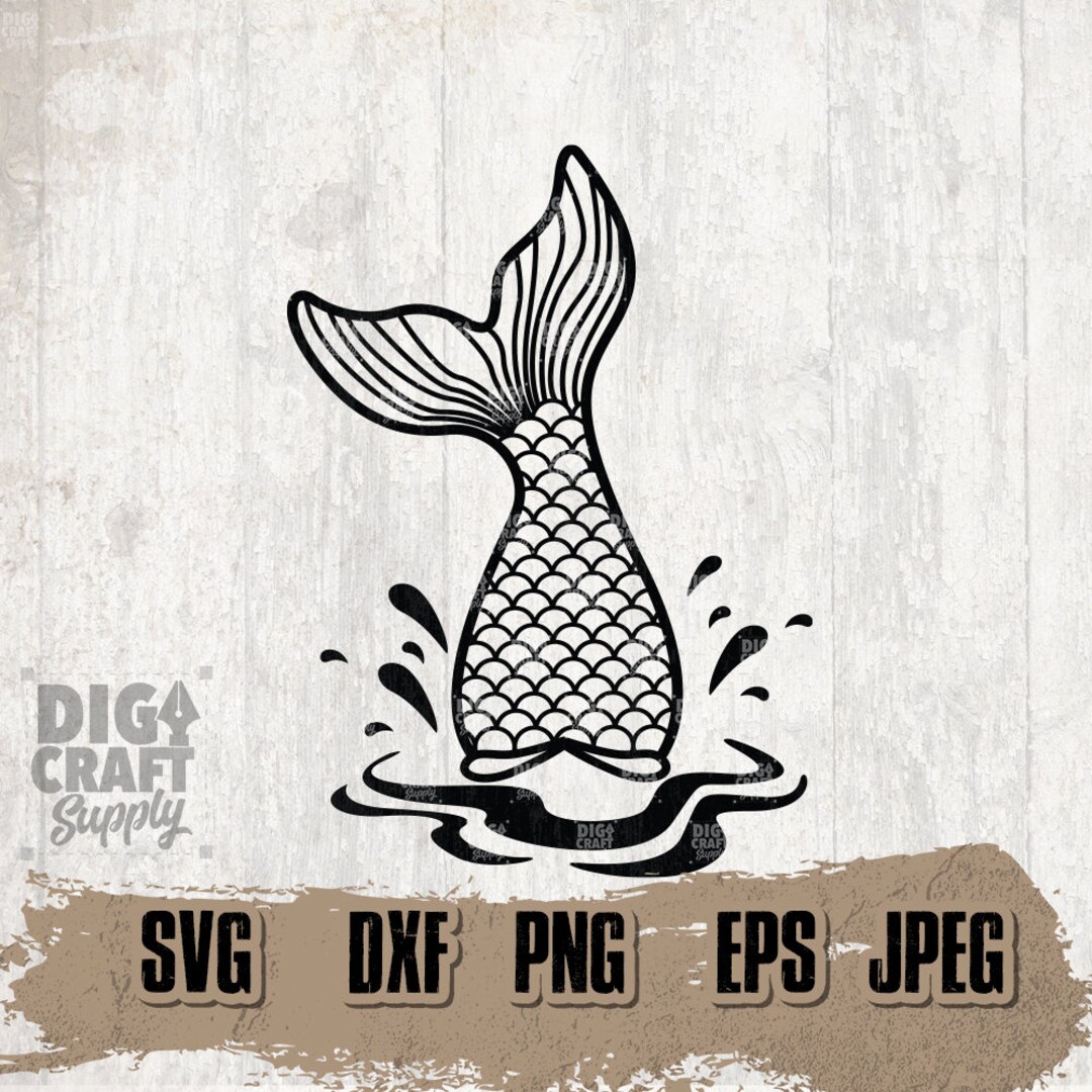 Mermaid Tail Svg 2, Mermaid Tail Png, Mermaid Svg, Mermaid Cutting ...