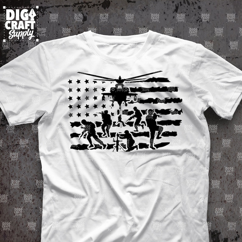 US Soldier in Battlefield Svg Veteran Svg US Army Svg US - Etsy