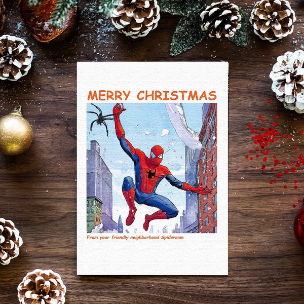 Spiderman Christmas - Etsy