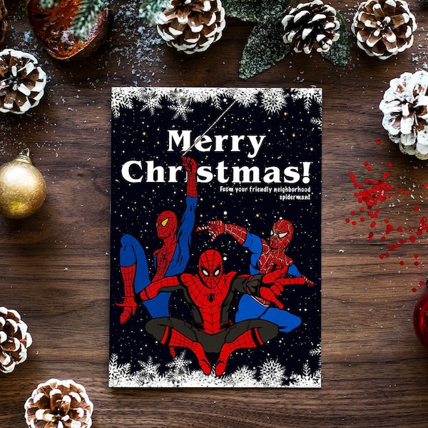 Spiderman Christmas - Etsy