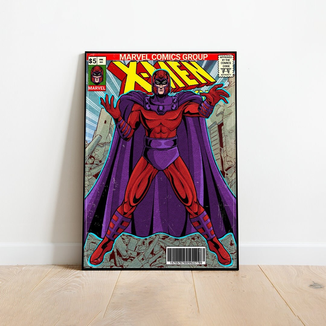 Magneto Poster, X-men Poster, X-men 97' Poster, Avengers Poster ...