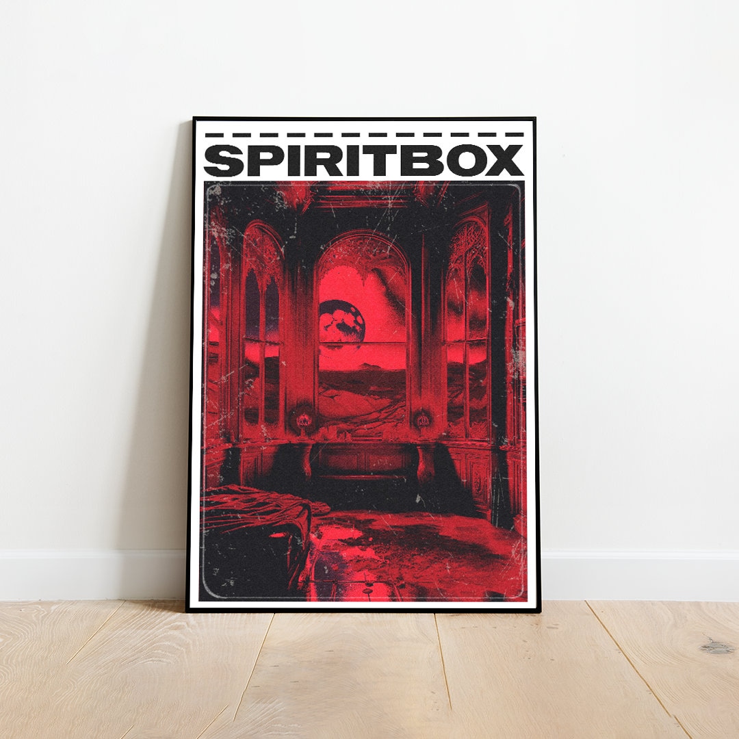 Spiritbox Poster, Spiritbox Print, Rock Poster, Metal Poster, Music ...
