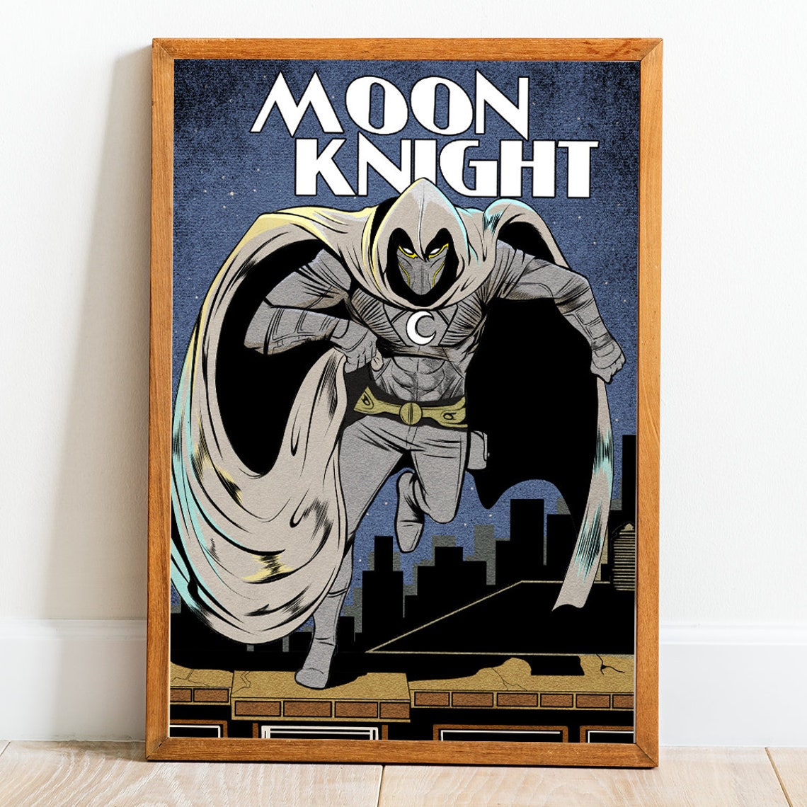 Moon Knight Poster Moon Knight Print Marvel Print Marvel - Etsy