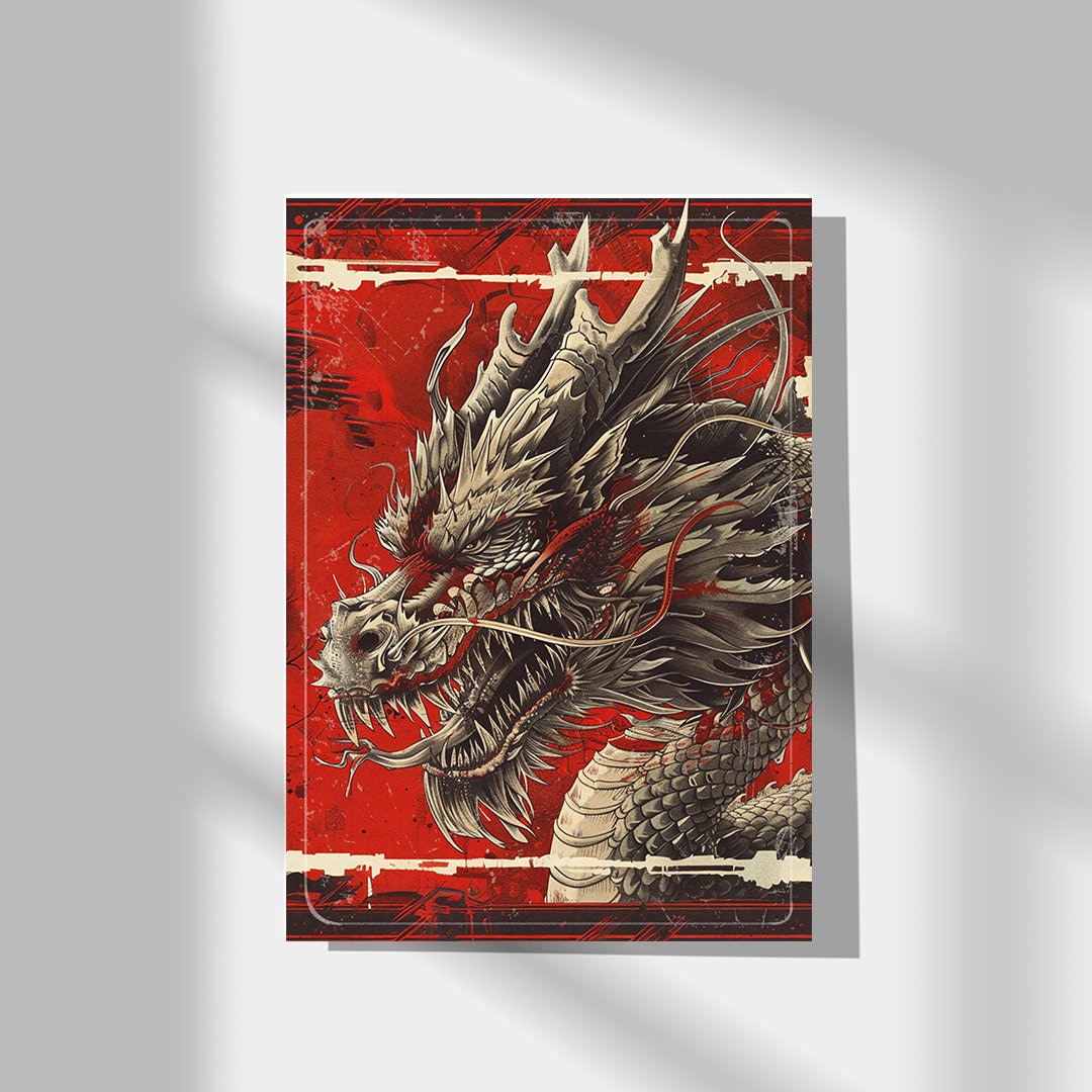 House of the Dragon Poster, Game of Thrones Print, Dragon Poster ...
