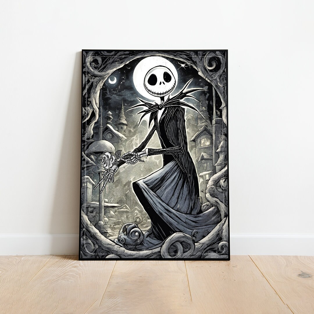 The Nightmare Before Christmas Movie Poster, Nightmare Before Christmas ...