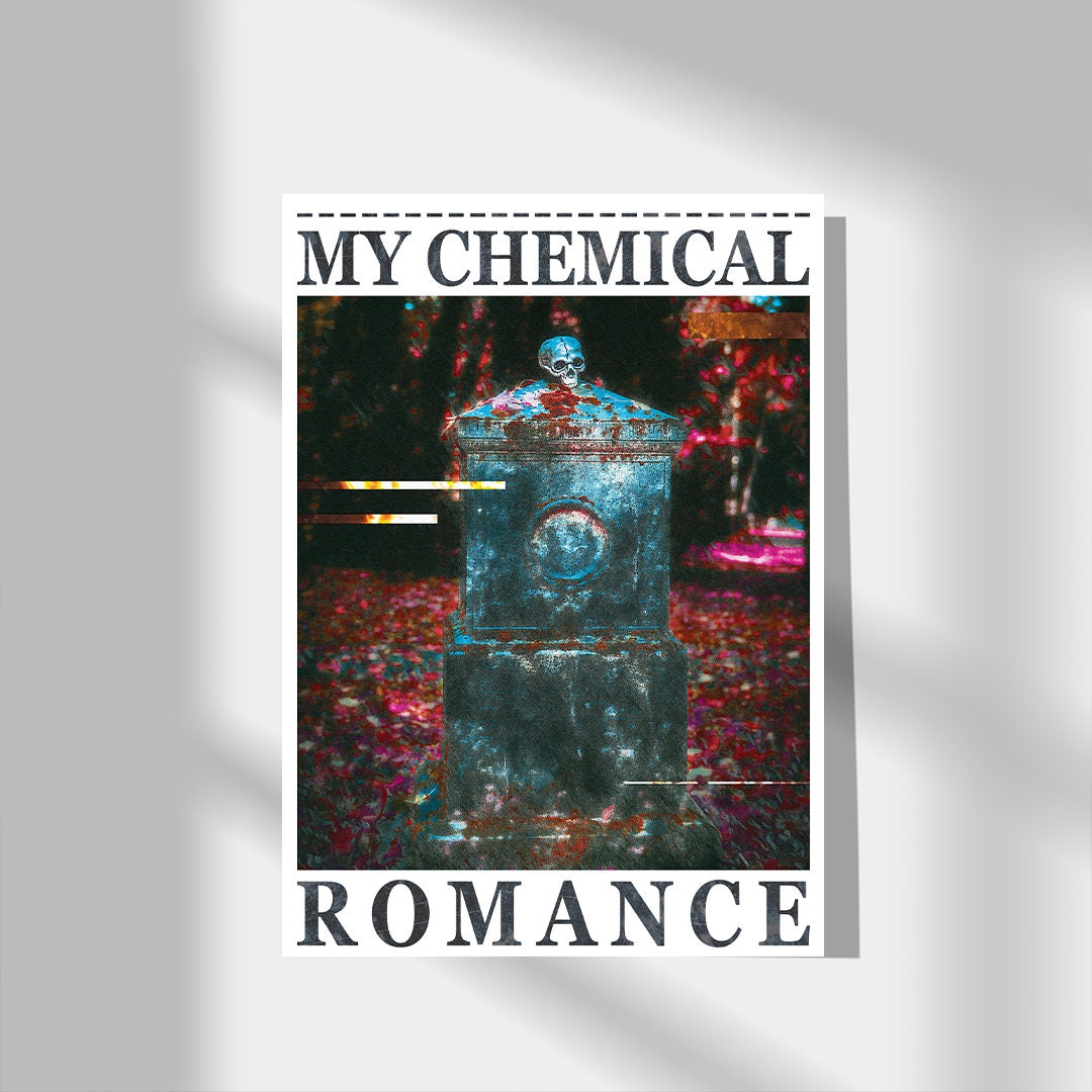 My Chemical Romance Poster MCR Music Print Wall Art - Etsy