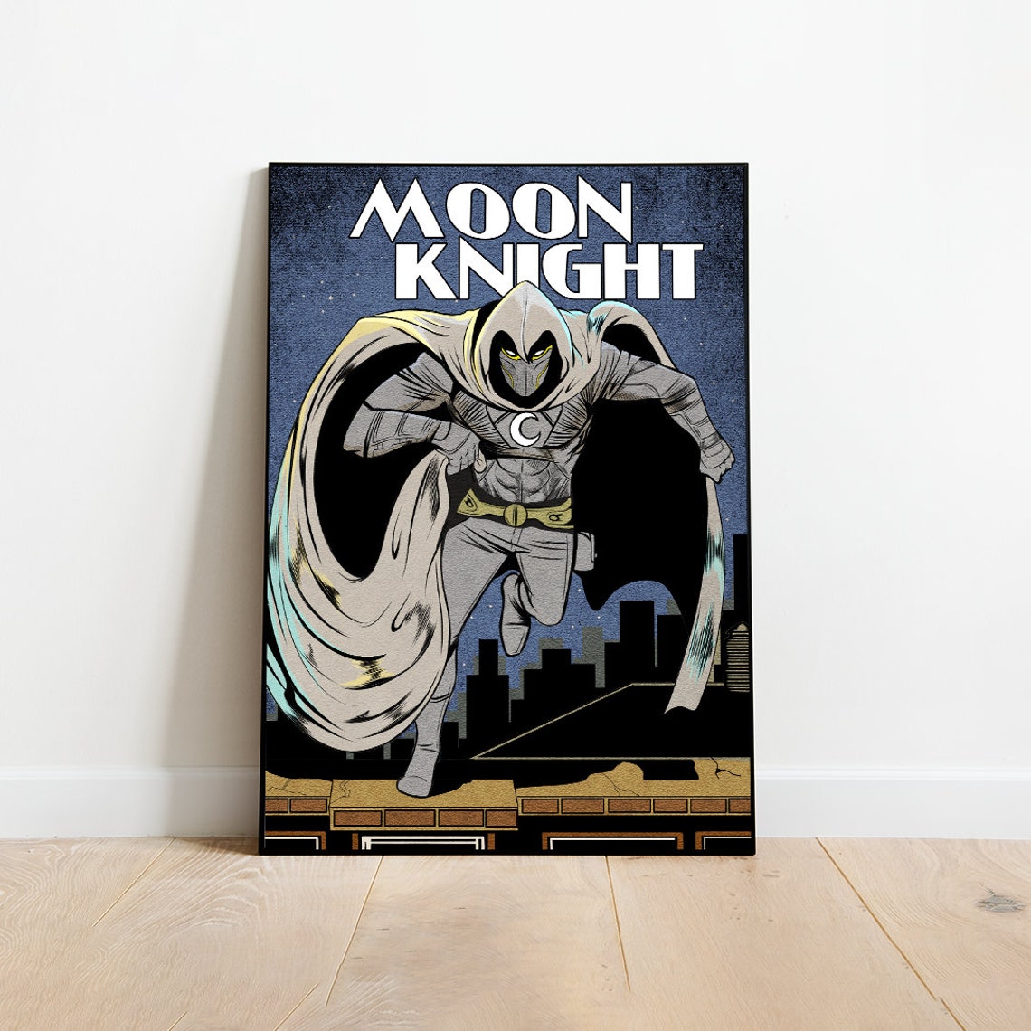 Moon Knight Poster Moon Knight Print Marvel Print Marvel - Etsy