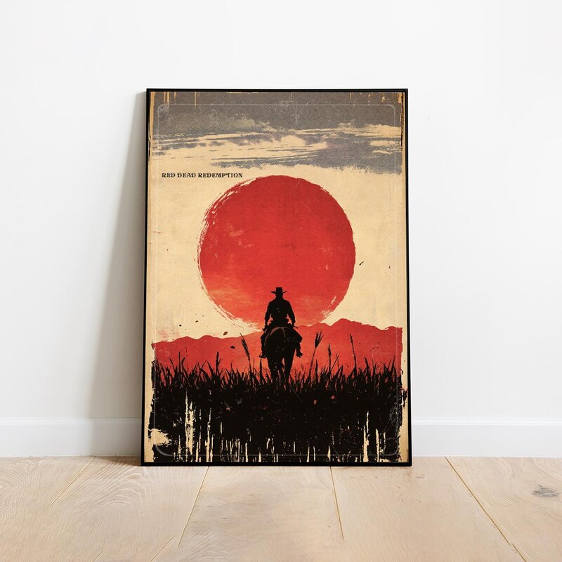 Red Dead Redemption Poster - Etsy