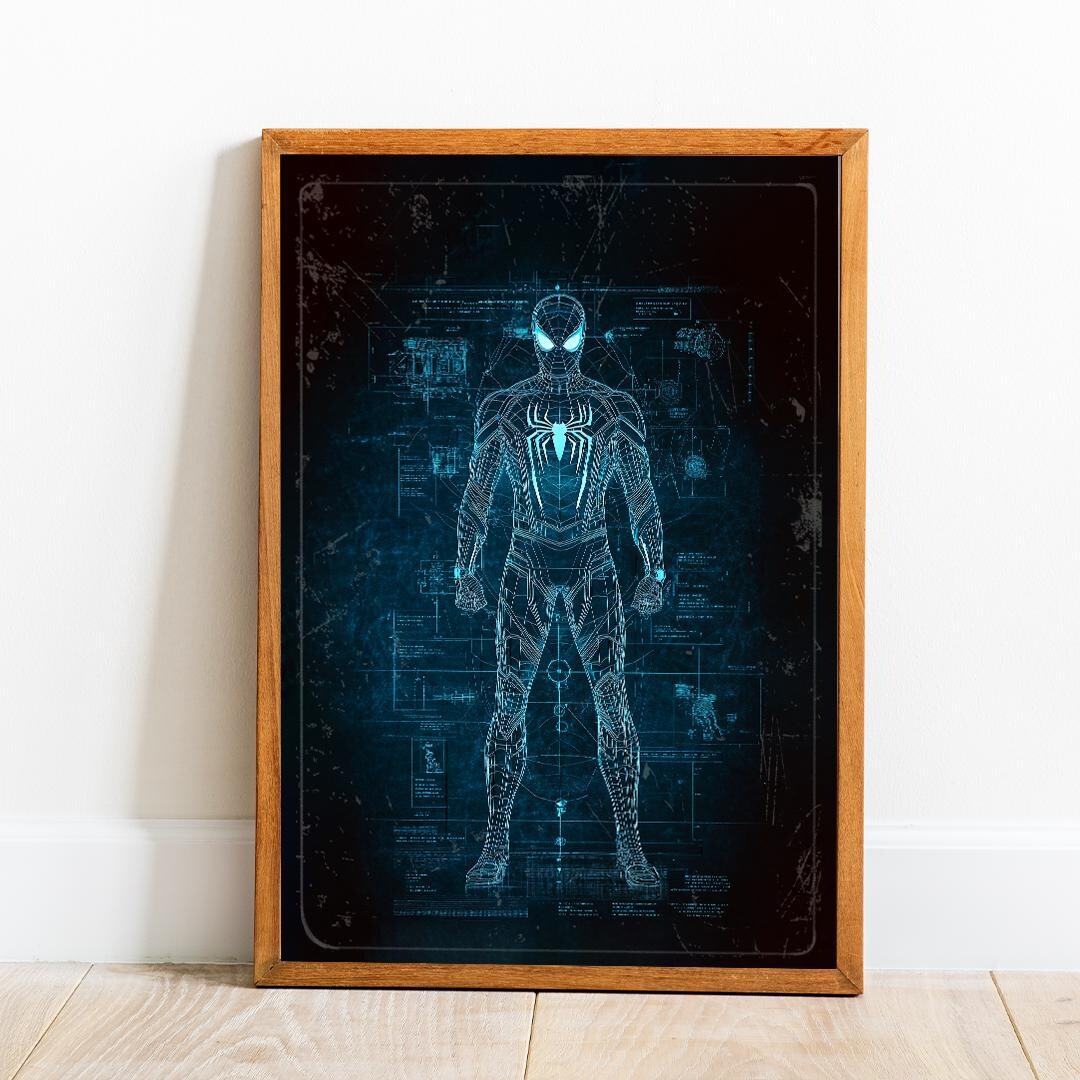 Spiderman Poster, Avengers Poster, Superhero Poster, A3, A4, A5, Comic ...