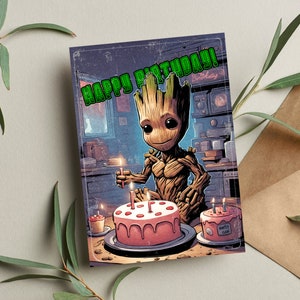 Groot Card - Etsy