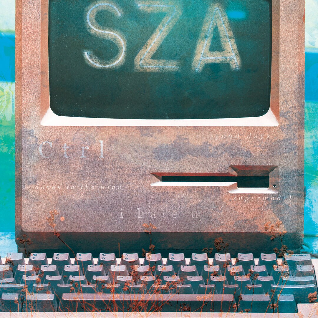 SZA Poster Music Wall Art, SZA Print Music Poster Cntrl Poster SZA ...