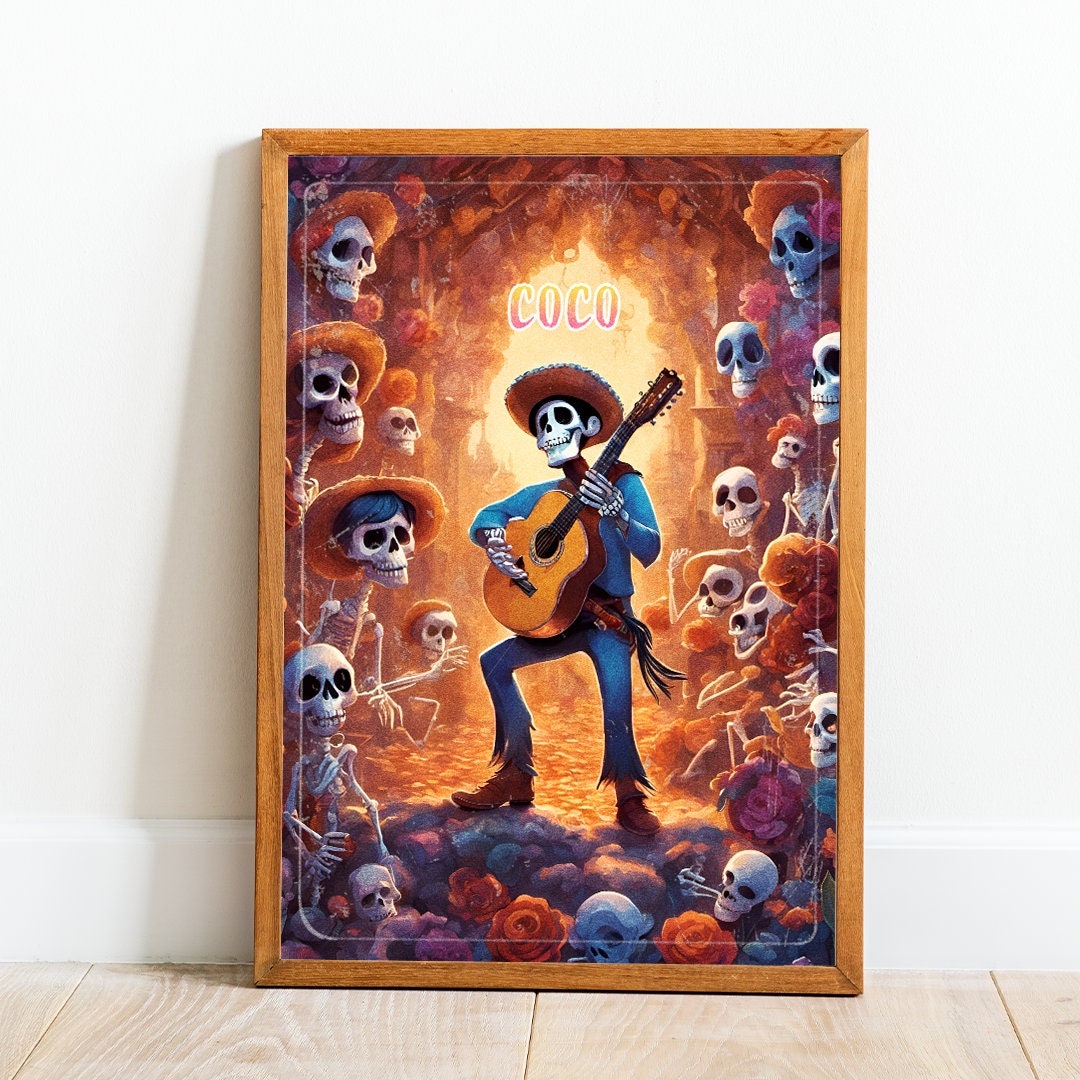 COCO Poster COCO Print Disney Pixar COCO A3 A4 A5 Comic - Etsy