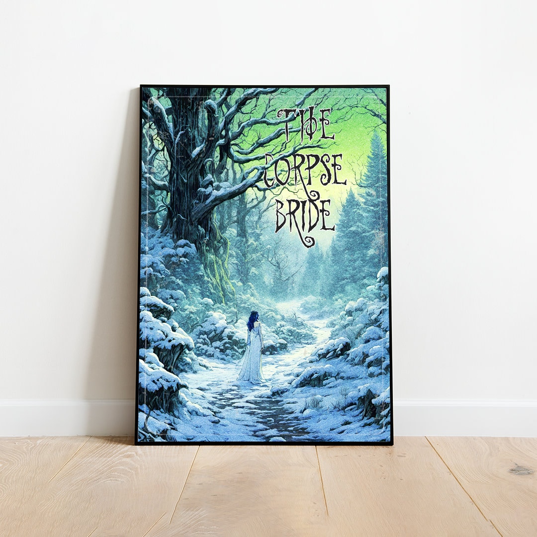 The Corpse Bride Poster, Corpse Bride Print, A3, A4, A5, Comic Book ...