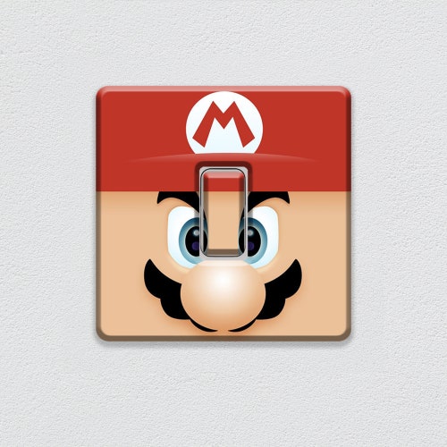 Super Mario Question Mark Box Light Switch Sticker UK - Etsy UK