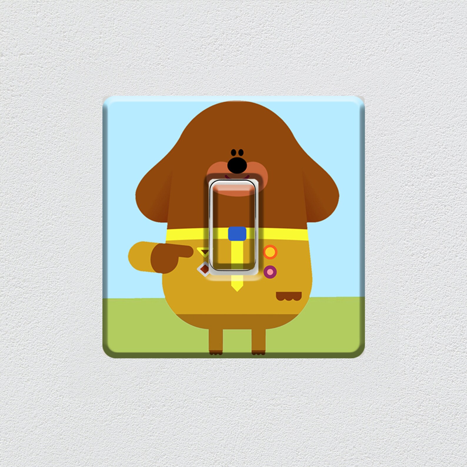 Hey Duggee Light Switch Sticker UK - Etsy UK