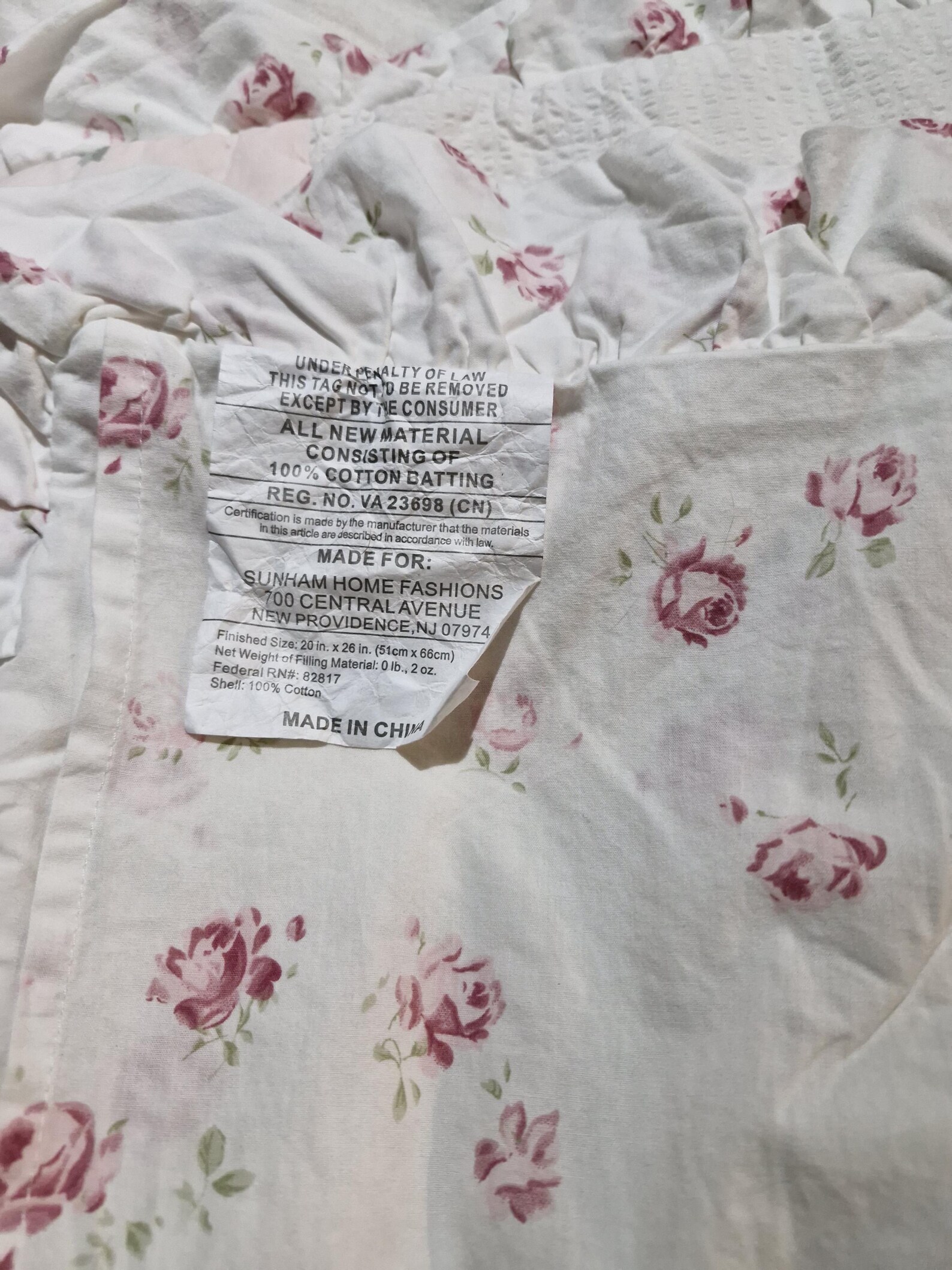 Simply Shabby Chic Patchwork Sham - Etsy