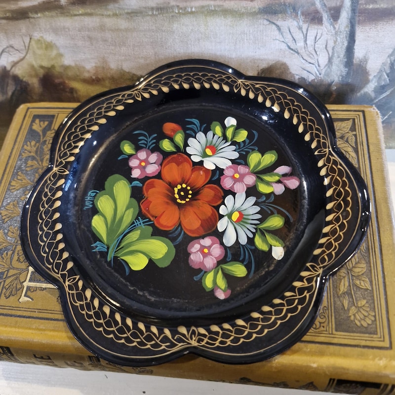 Russian Metal Tray - Etsy