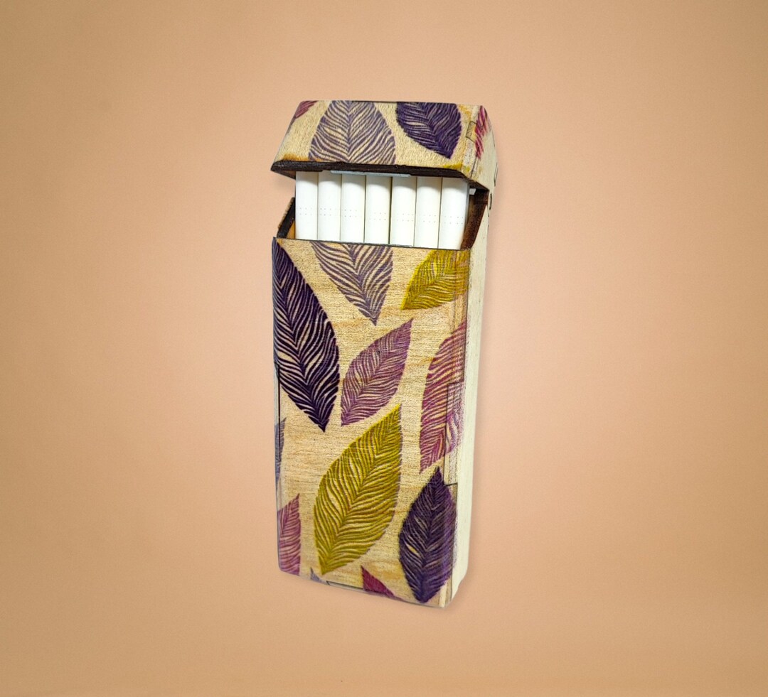 Cigarette Case for Slim Cigarettes, Joint Box, Cigarette Box Vogue Etc ...