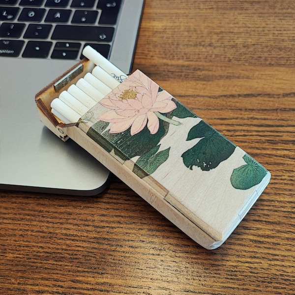 Wood Cigarette Case - Etsy